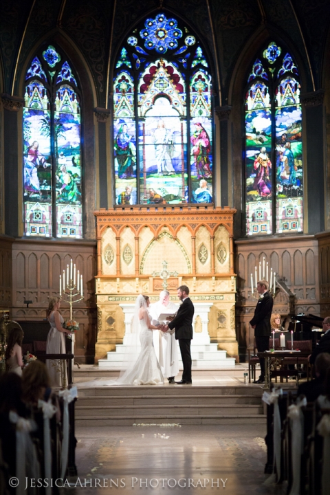 Trinity Episcopal Church Wedding Ceremony Photos Buffalo NY | Jessica ...