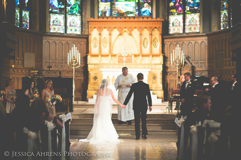 Trinity Episcopal Church Wedding Ceremony Photos Buffalo NY | Jessica ...